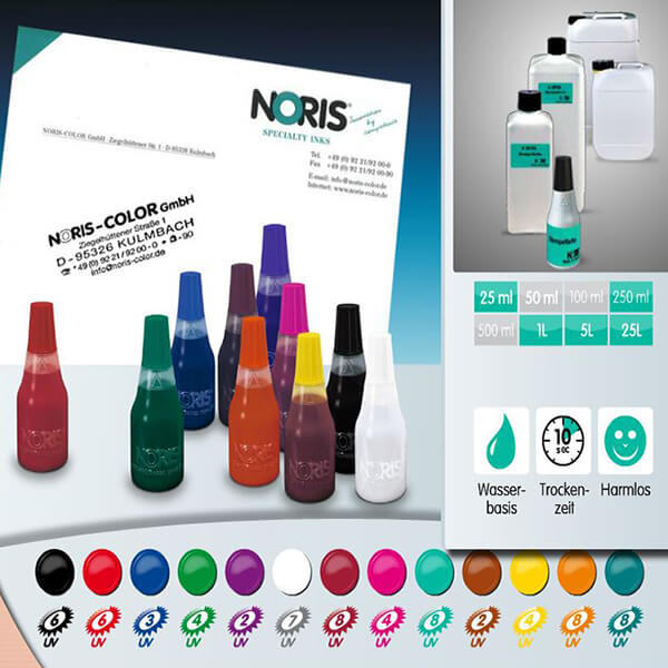 Stempelfarbe für Büro, Industrie und kreative Anwendungen